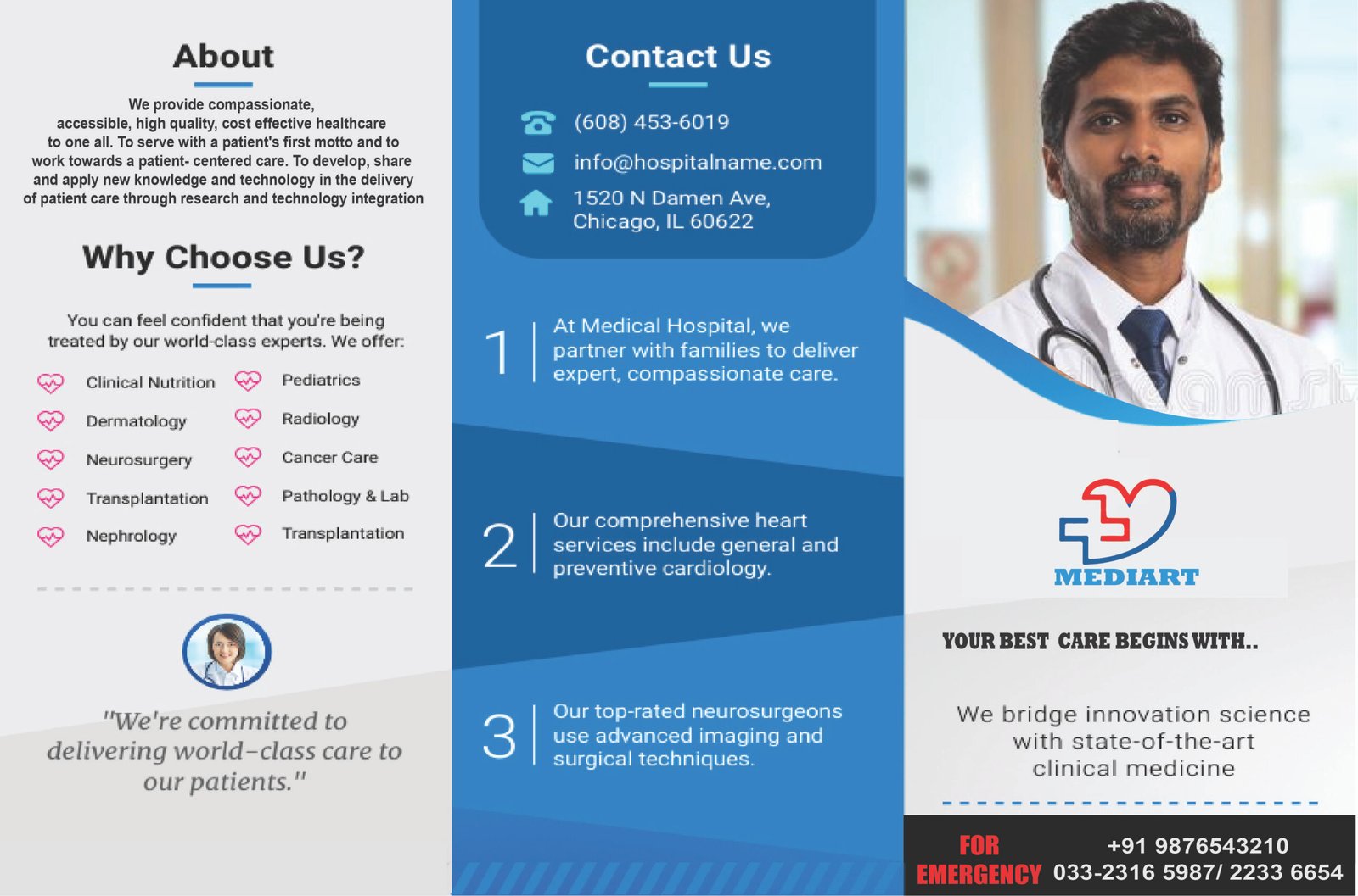 Brochure Samples – Creating Happily